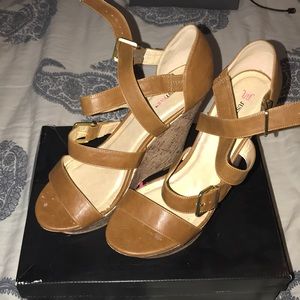 JustFab | Shoes | Justfab Platform Wedges | Poshmark